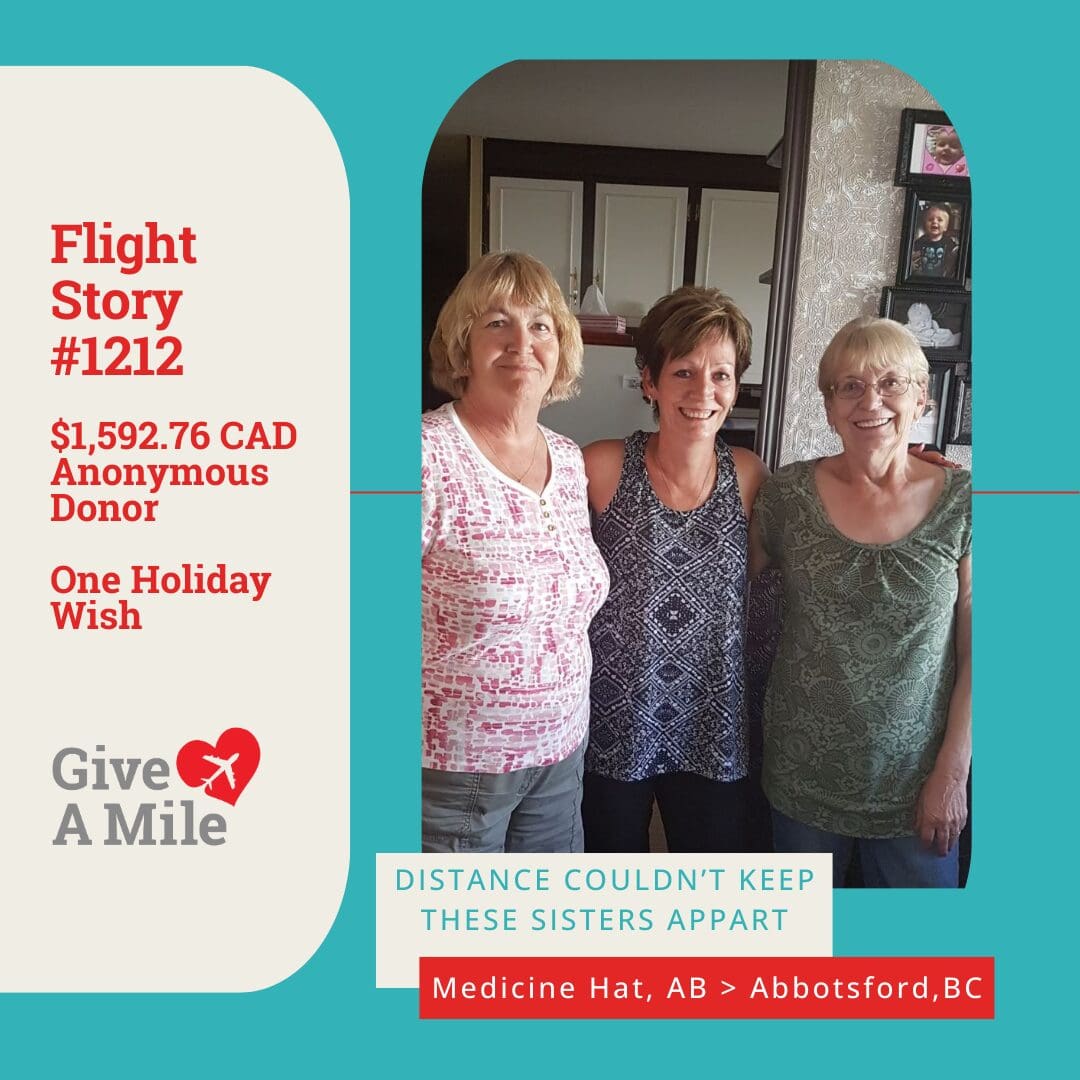 Distance Couldn't Keep These Sisters Apart | Give A Mile