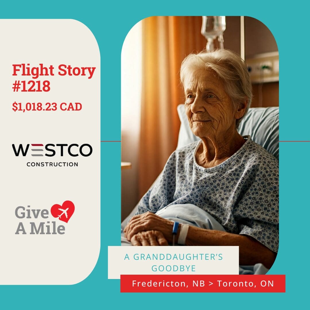 A Granddaughter's Goodbye | Give A Mile